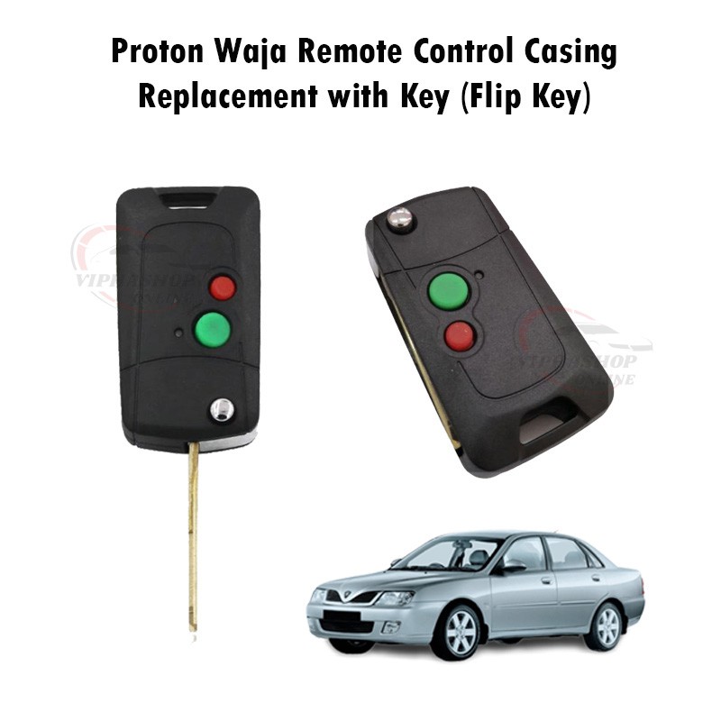 Proton Waja Remote Control Casing Replacement with Flip Key (1pc ...