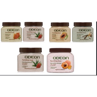 ODEON Face and Body Scrub Original Exfoliate Purpose Exfoliating Scrub ...