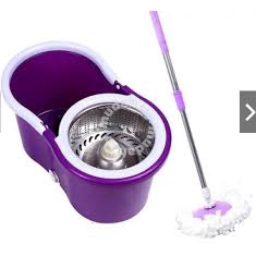 Mop lantai Spin ECO Series Stainless Steel Wringer Bucket, baldi mop ...