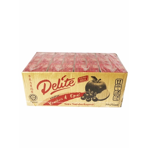 Delite Flavoured Drinks (250ml x 24pcs) | Shopee Malaysia
