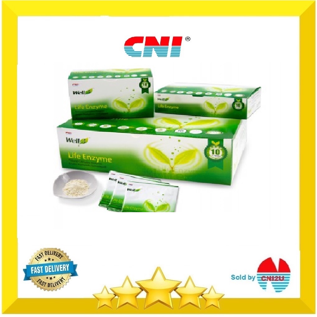 CNI Life Enzyme 30 x 4g - Enzyme Complex With MENEP Technology | Shopee ...