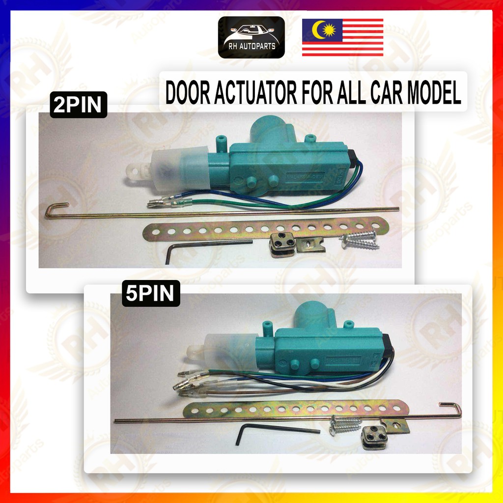 Universal Actuator Gun Power Central Lock Motor 2 or 5 Wires Center ...