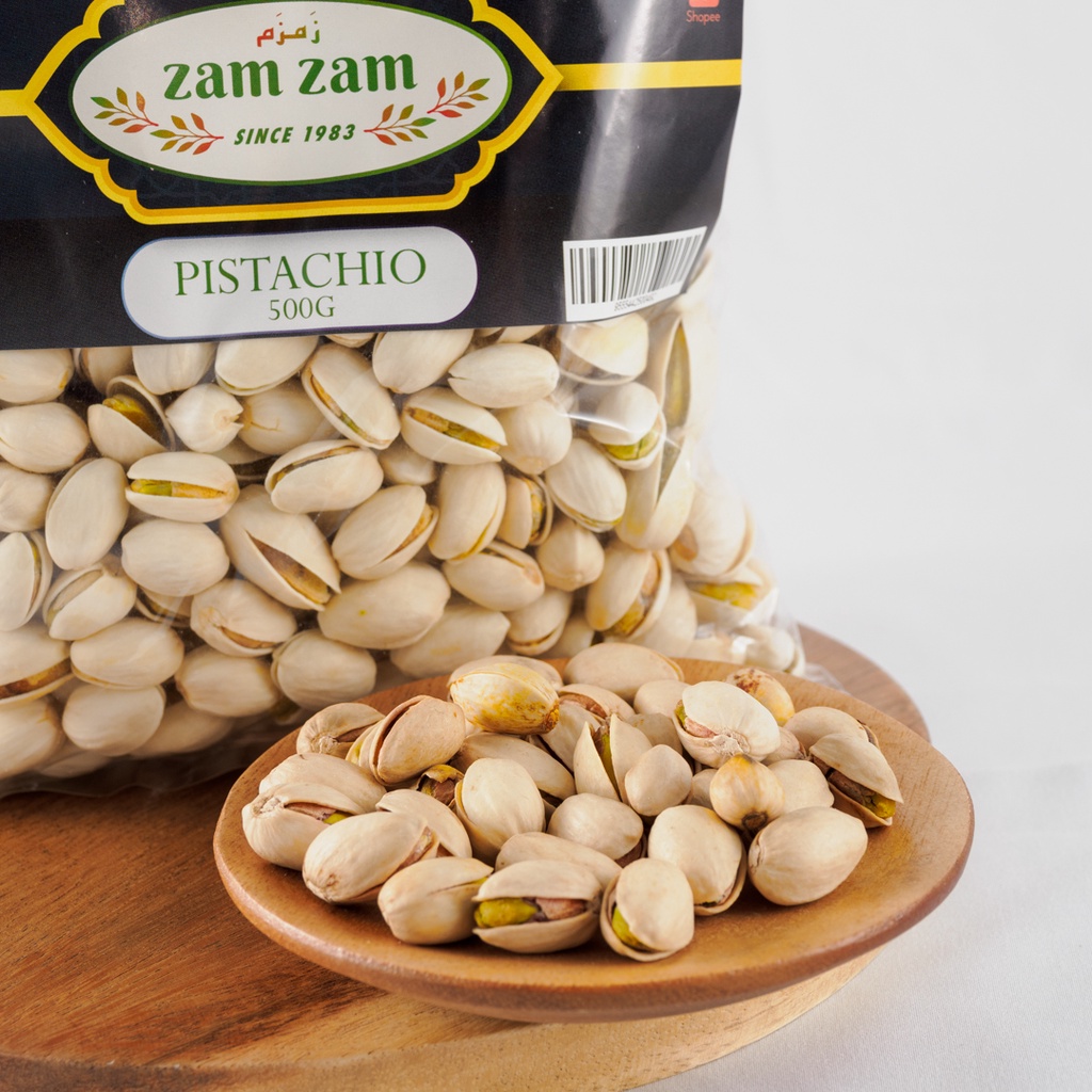 Zam Zam Pistachio Nuts / Kacang Cerdik Panggang (500g) | Shopee Malaysia