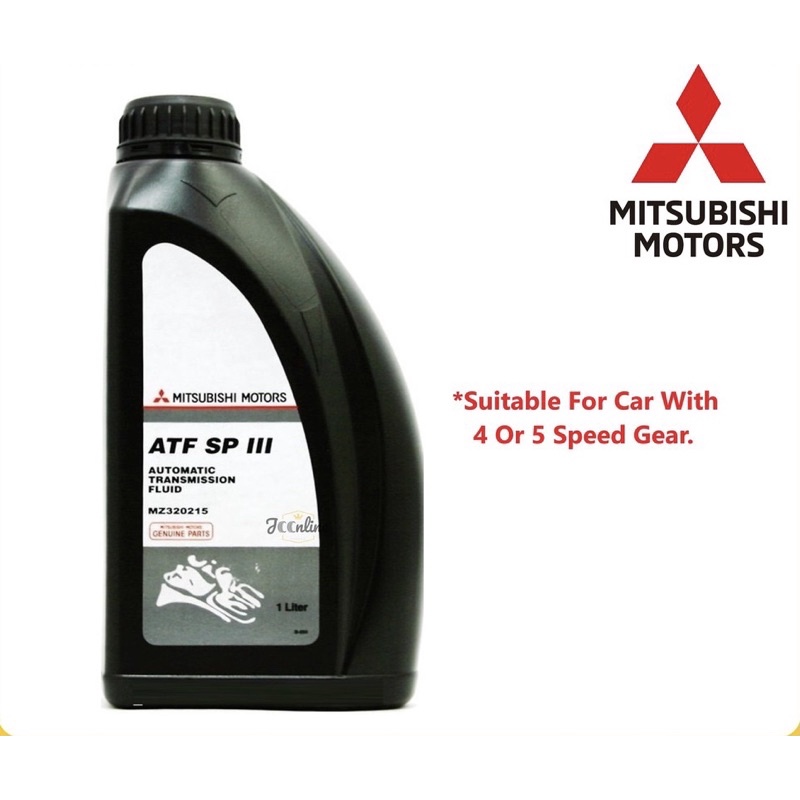 MITSUBISHI ATF SP-III /SP3/SP111 MZ320215 AUTOMATIC TRASMISSION FLUID 1 ...
