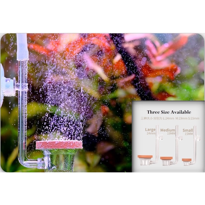 [Local Stock] Twinstar CO2 Diffuser S/M/L Aquarium Accessories | Shopee Malaysia