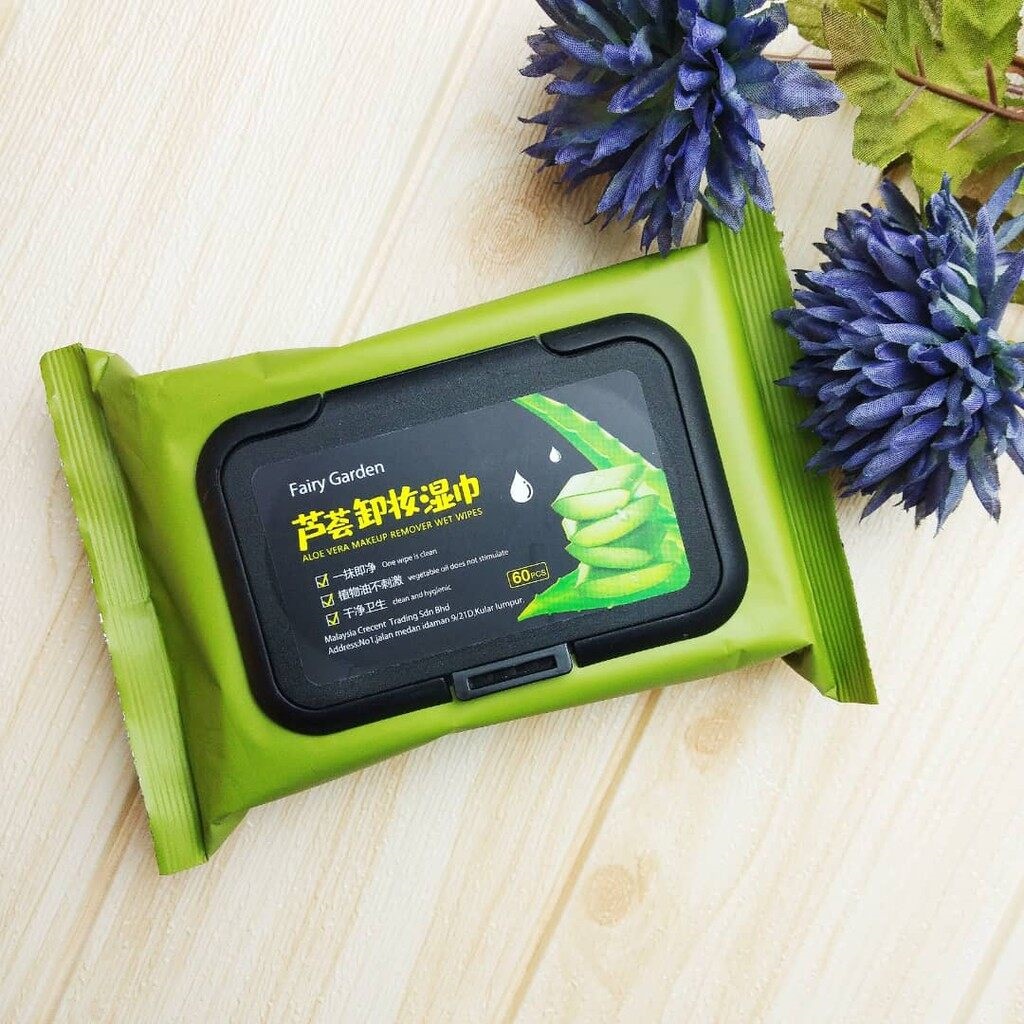 Wet Wipe Tissue Aloe Vera Makeup Remover Tissue Skin Cleaning ...