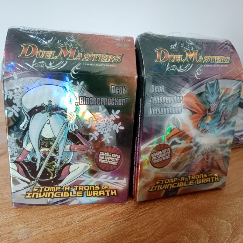 Duel Masters (2005 - Sealed) - Stomp A Trons of Invincible Wrath DM6 ...