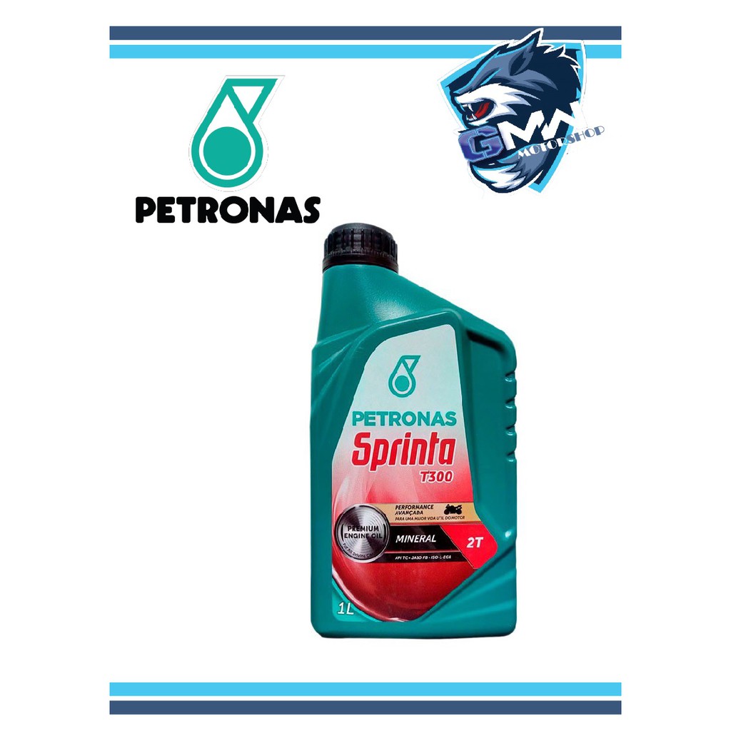 1L PETRONAS SPRINTA T300 2T MINYAK 2 STROKE PREMIUM OIL 1L LITERS ...