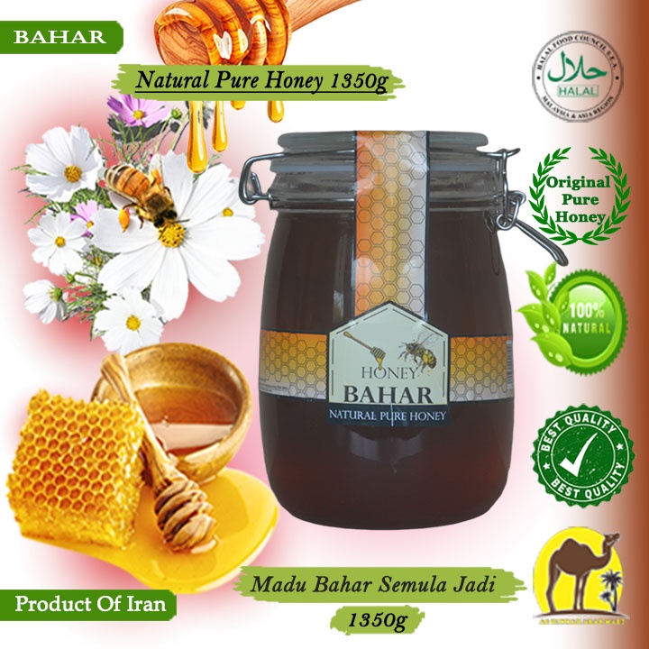 Bahar Natural Pure Honey 1350g | Shopee Malaysia
