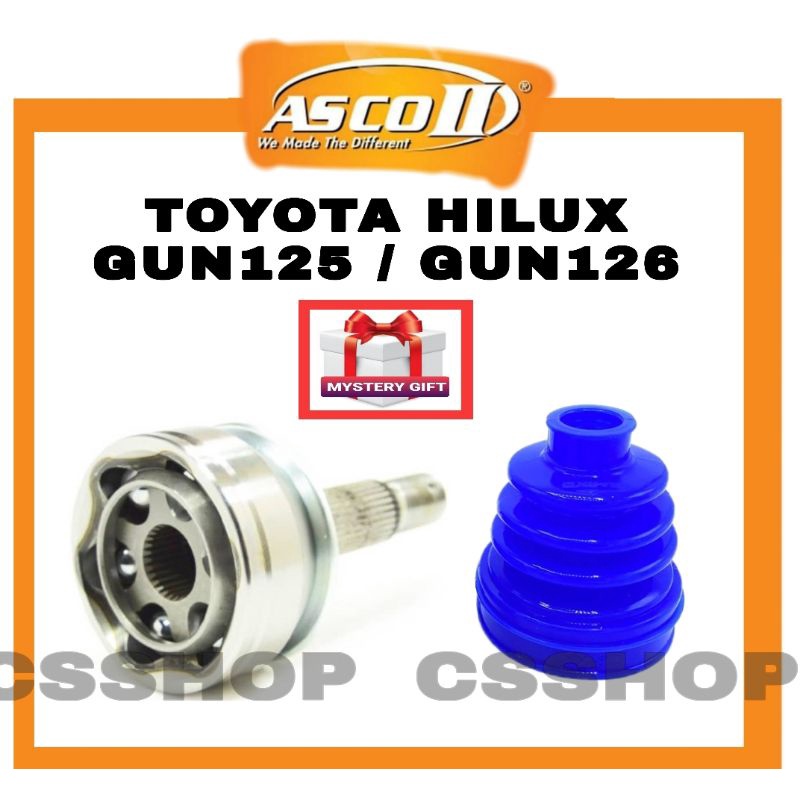 TOYOTA HILUX GUN125 , GUN126 CV JOINT , DRIVE SHAFT HEAD SUSPENSION ...