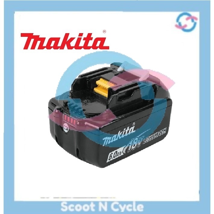 SNC - Makita 18V Original Battery BL1815 BL1830 BL1840 BL1850 BL1860 1.5AH / 3.0AH / 4.0AH / 5 ...