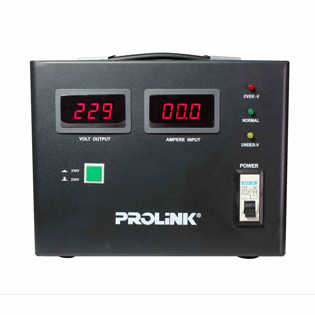 PROLiNK 5KVA/4000W Servo Motor Control Industrial Grade Stabilizer AVR ...