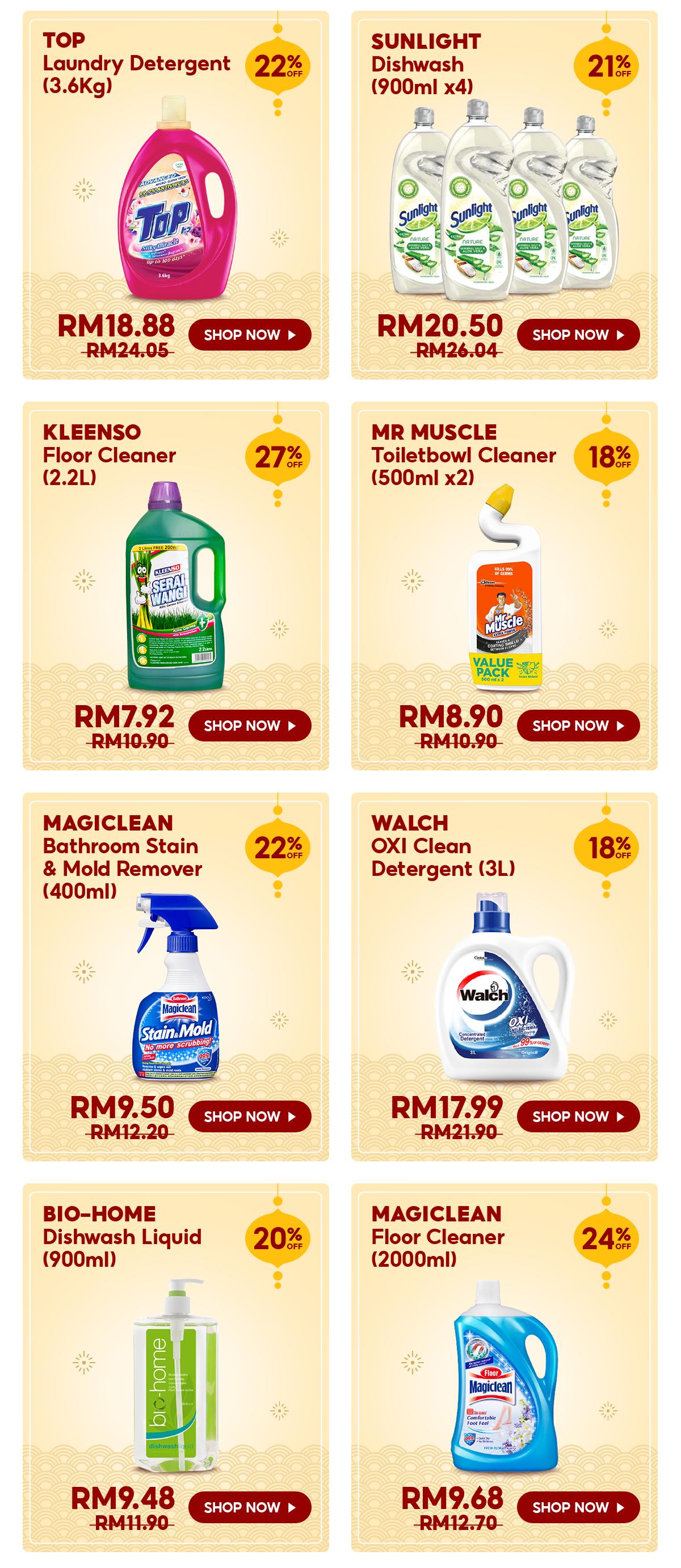 Prepare for CNY! Spring Cleaning Checklist 6 JAN