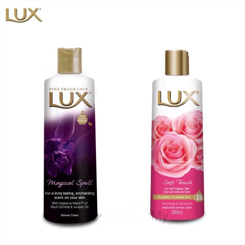 Lux Moisturising Shower Cream Body Wash 220ml ( Magical Spell / Soft ...