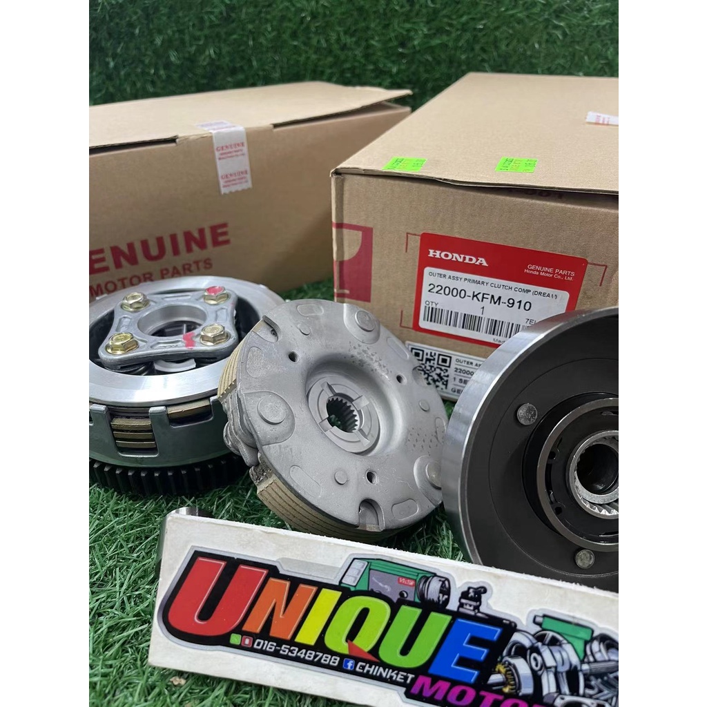 HONDA EX5 DREAM WAVE100 WAVE100R CLASS 1BONUS KRISS100 CLUCTH GEAR AUTO SHOE HOUSING COMP FULL ...