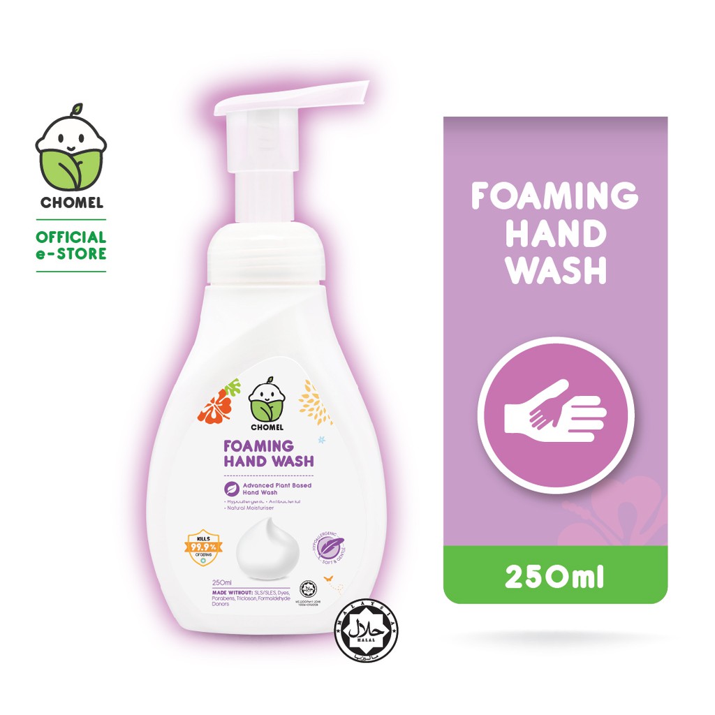 CHOMEL Foaming Hand Wash (250ml) | Shopee Malaysia