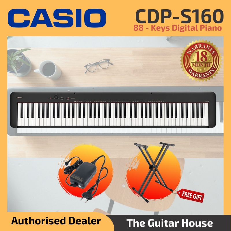 Casio CDP-S160 88-key Digital Piano Top Only (CDPS160 / CDP S160 ...