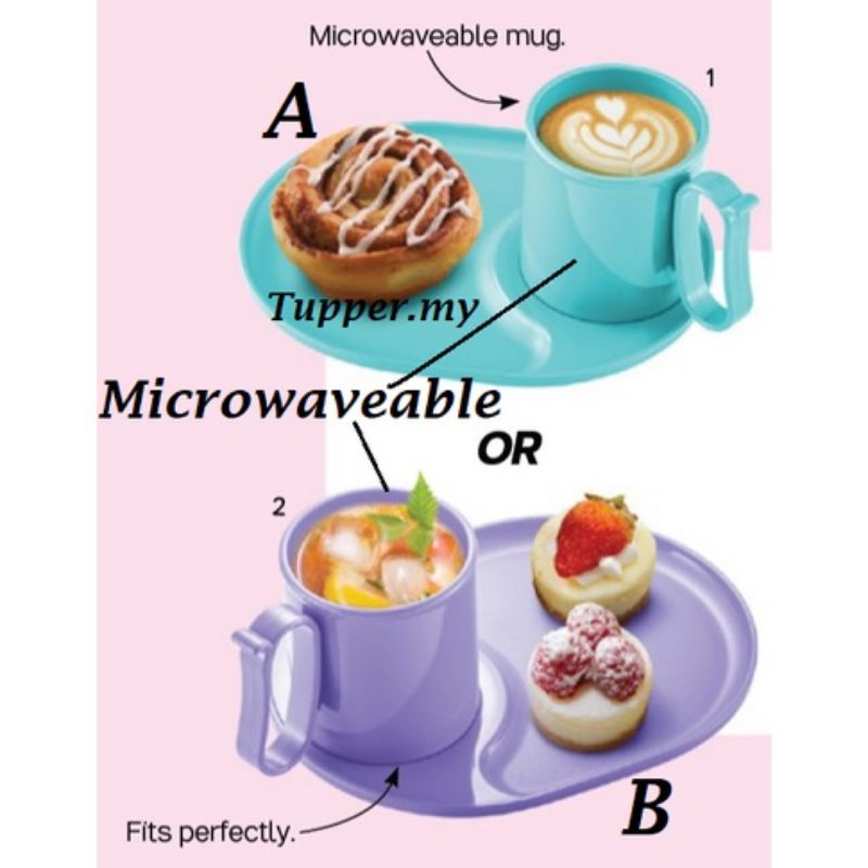 Tupperware Tea 4 Two Set | Shopee Malaysia