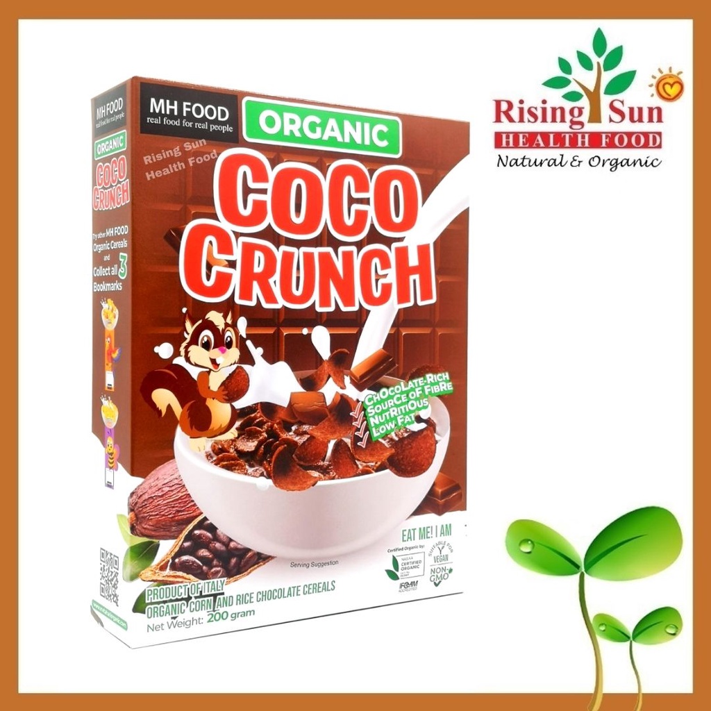 MH Food Organic Coco Crunch Cereals 200GM | Shopee Malaysia