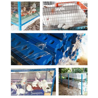 📌1-4kaki DIY Sangkar Reban Arnab🐰 Ayam🐔 Frame Biru 万能角铁 Slotted Angle ...