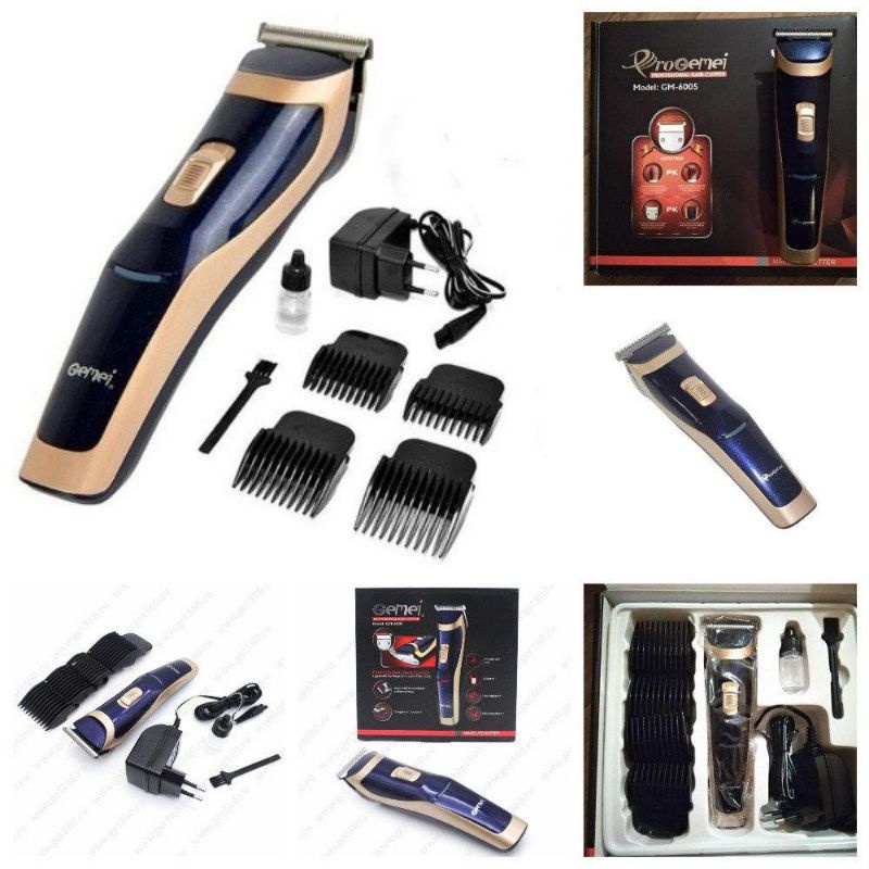 Geemy GM 6005 Professional Hair Clipper Rechargeable Hair Trimmer ...