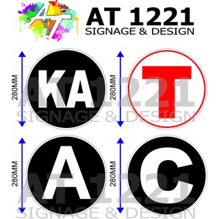 Sticker puspakom, lorry sticker 80/90, 70/80, KA/T/C/A #sticker lorry# ...