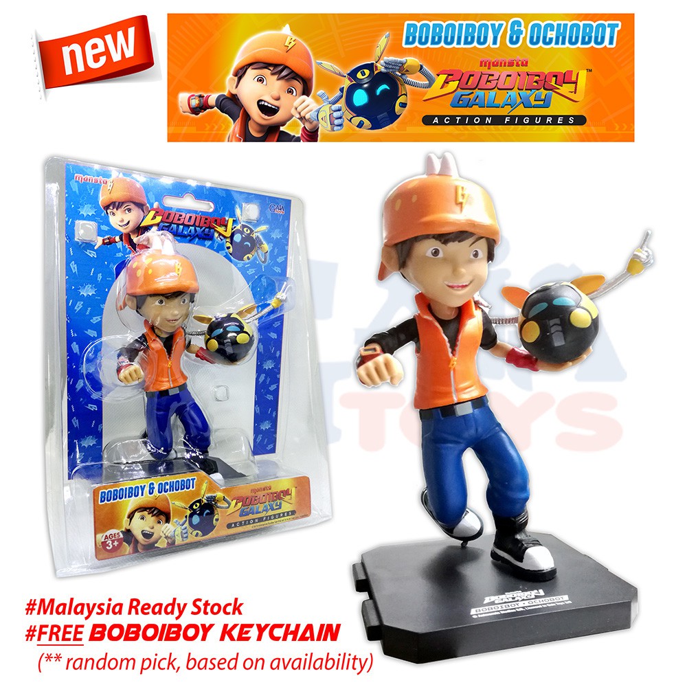 BOBOIBOY & OCHOBOT - Boboiboy Galaxy Action Figures - [Free] Boboiboy ...