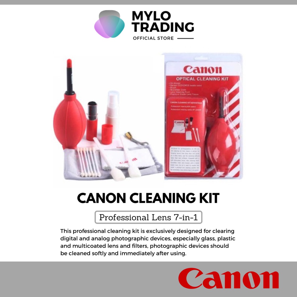 Canon Nikon 7 IN 1 CLEANING KIT FOR ALL TYPE OF LENS AND GLASSES ...
