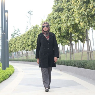 [JL004] JAKET LABUH MUSLIMAH/TRAVEL JACKET/HAJI UMRAH JAKET/LONG ...