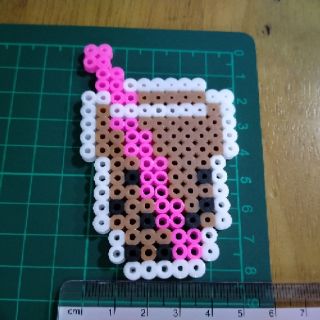 Boba milk tea perler beads Minion perler beads | Shopee Malaysia