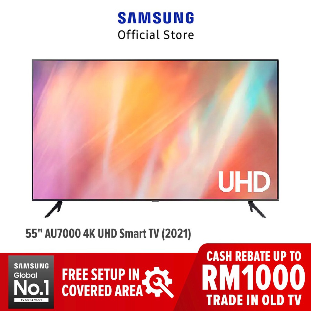Samsung 55 lnch led 4k uhd smart tv ua55au7000kxxm | BeeCost