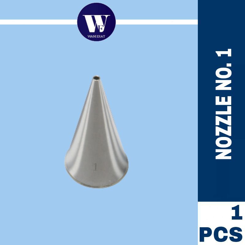 NOZZLE NO. 1 | NO. 1 SMALL ROUND PIPING NOZZLE | NOZEL AISING | Shopee ...