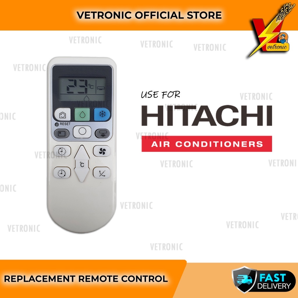 RAR-4B1 UNIVERSAL HITACHI AIR CONDITIONER REMOTE CONTROL AIRCOND ...