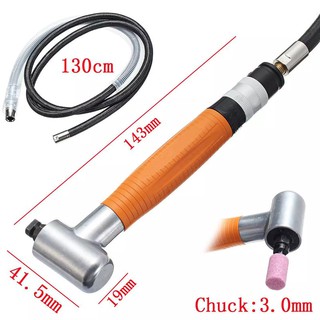 90 Degree Air Micro Die Grinder 3mm Mini Pencil Polishing Sanding Tool ...