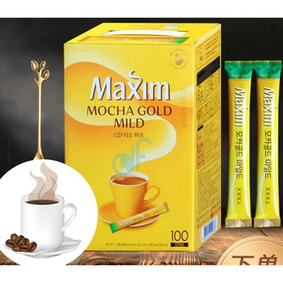 Korea MAXIM Instant Coffee Mix Sticks, Mocha Gold, White Gold, Original ...