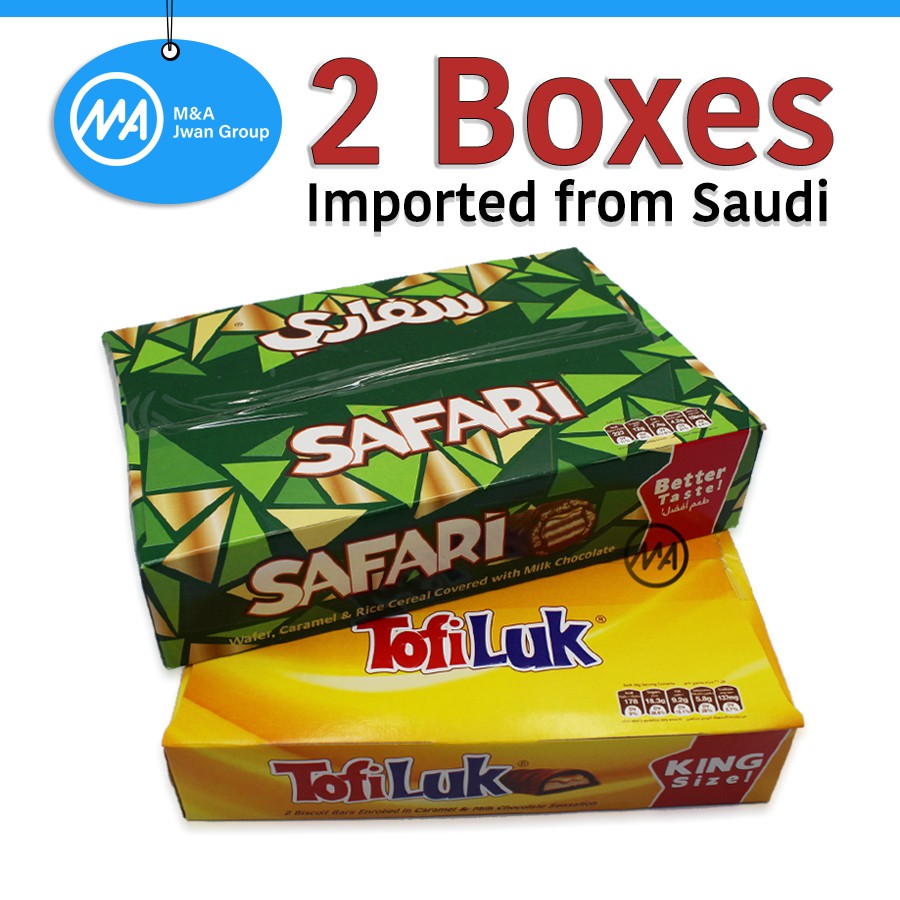 (Ready Stock) Arab Chocolate Tofiluk+Safari King Size \ Tofiluk+Safari ...