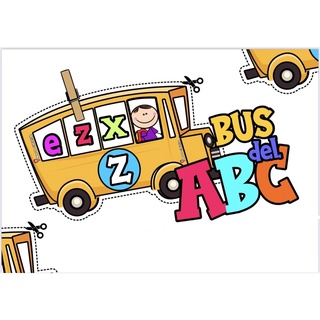Alphabet Bus Capital letters Small letters Belajar ABC Buku Interaktif ...