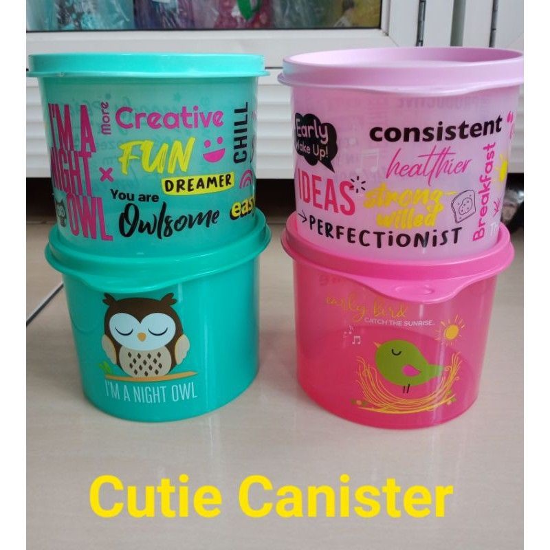 Tupperware Cutie Canister (2) 550ml | Shopee Malaysia