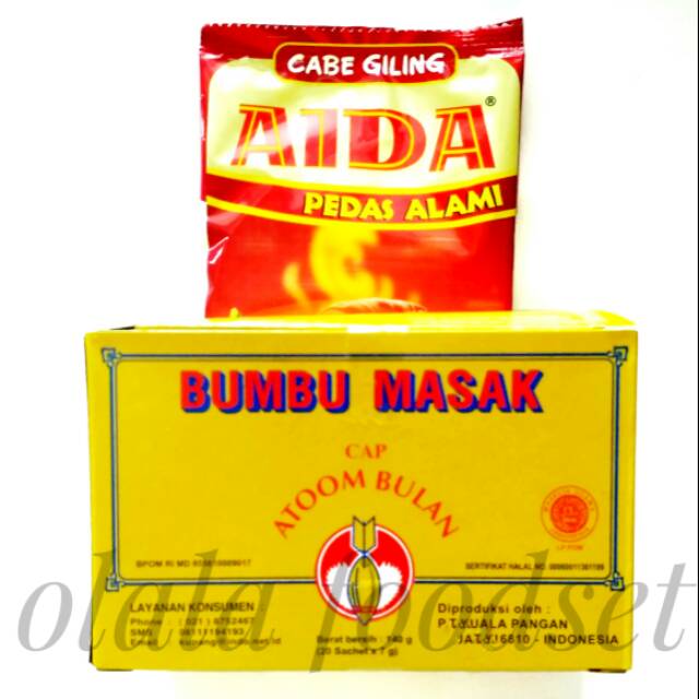 Small Package Atom Atoom Seasoning And Super Spicy Aida Powder Chili ...