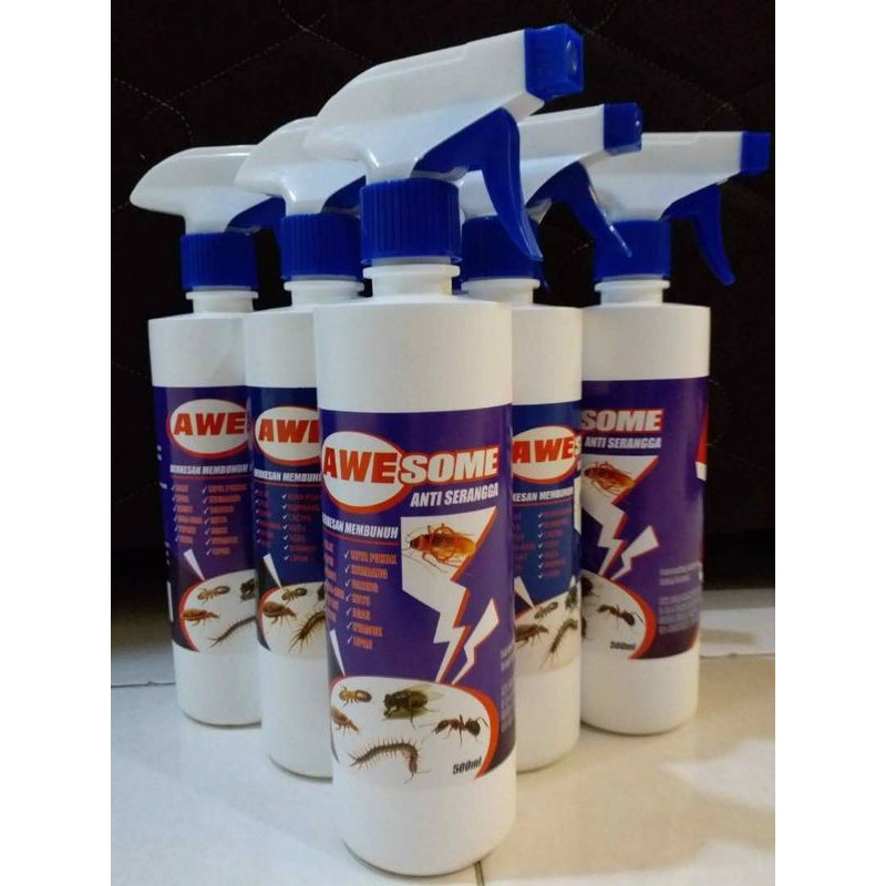 SPRAY AWESOME ANTI SERANGGA SPRAY LIPAS SPRAY PIJAT SPRAY PEPIJAT UBAT ...