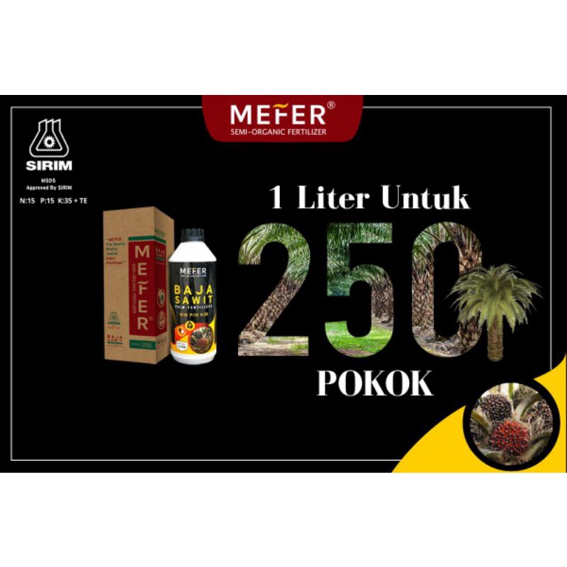 BAJA CECAIR MEFER ( KOMBO SET 6 BOTOL) ATASI MASALAH KESUBURAN POKOK ...