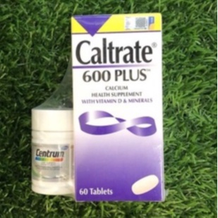 CALTRATE 600 PLUS WITH VITAMIN D & MINERALS (60 TABLETS) | Shopee Malaysia
