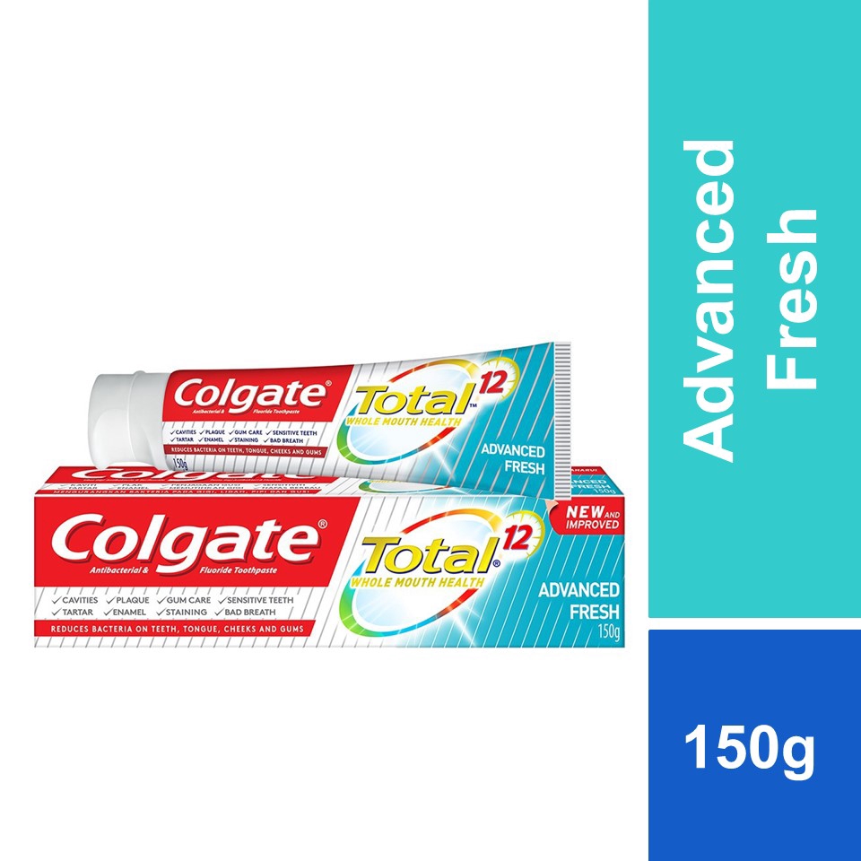 Colgate Total Advanced Fresh Toothpaste 150g | Shopee Malaysia