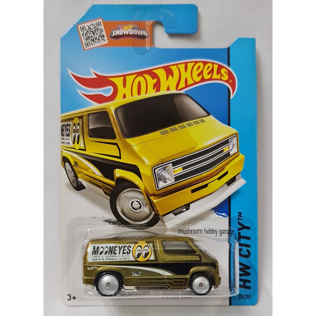 Custom '77 Dodge Van Hot Wheels Loose 1:64 Scale Diecast