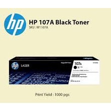W1107A Black Original Laser Toner Cartridge (1000pages) for HP Laser ...