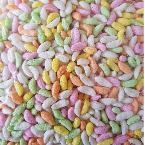 Bubble rice rainbow mix colour 1kg | Shopee Malaysia