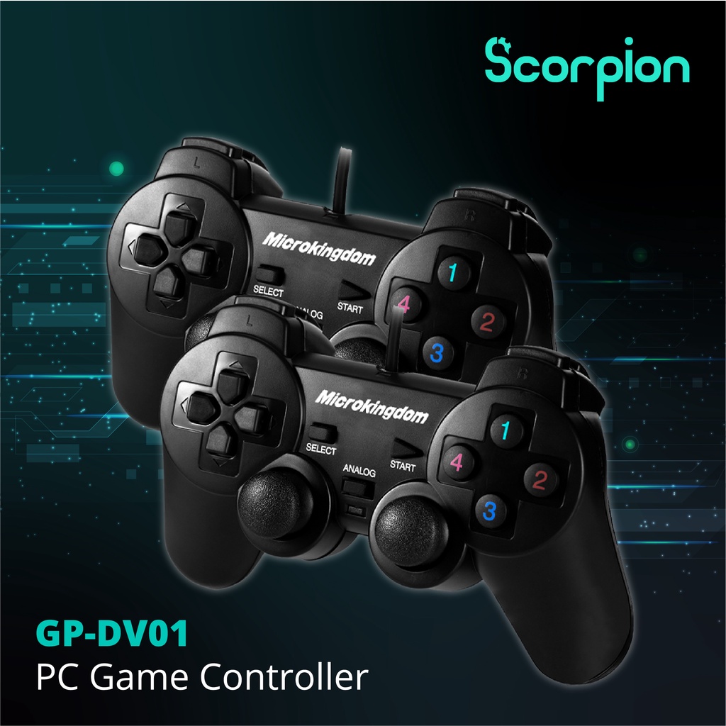 Microkingdom GP-DV01 PC Game Controller | Shopee Malaysia