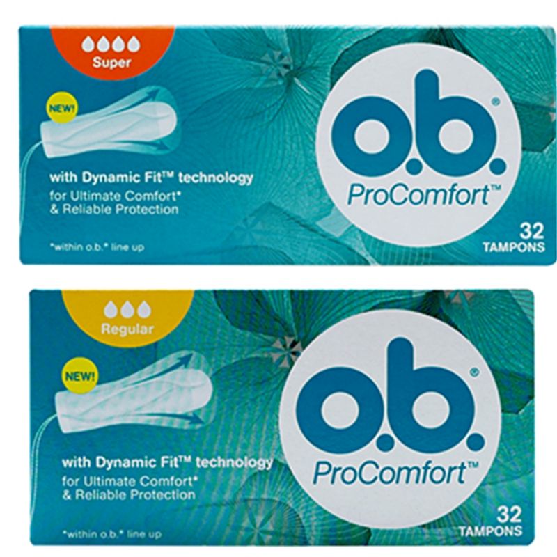 Ob Pro Comfort Super / Regular Tampon 32s o.b. | Shopee Malaysia
