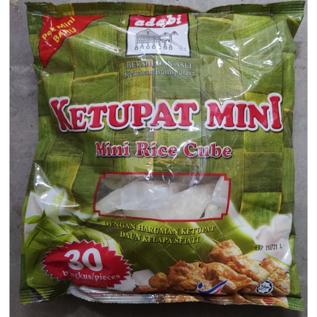 Ketupat mini adabi(30x20g) | Shopee Malaysia