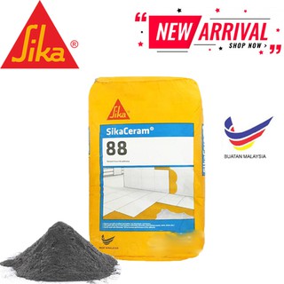 SIKA CERAM 88 CEMENT GUM 25KG For Laying Tiles / Tiles Adhesive ...